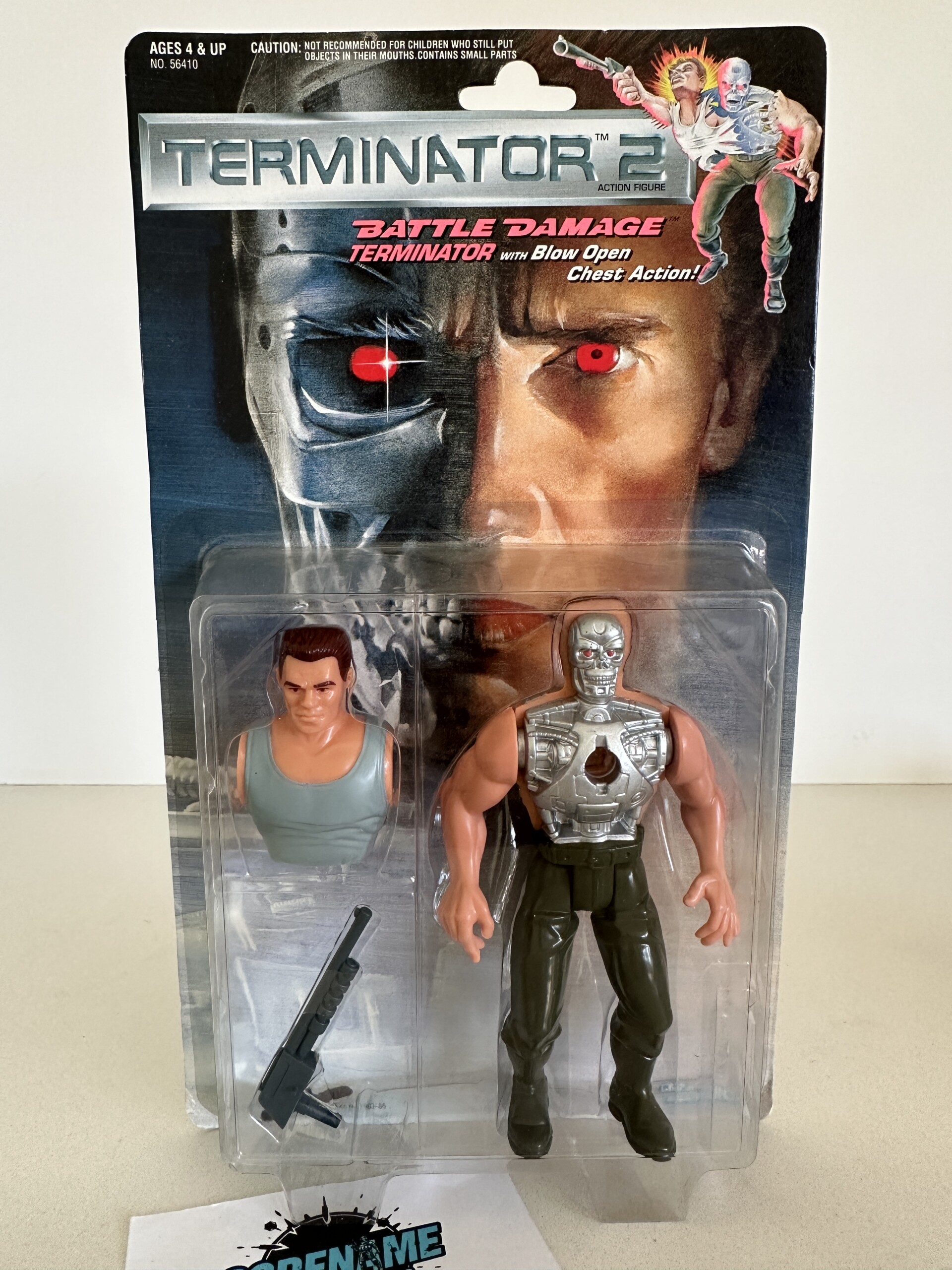 Terminator 2 Battle Damage MOSC Kenner 1991