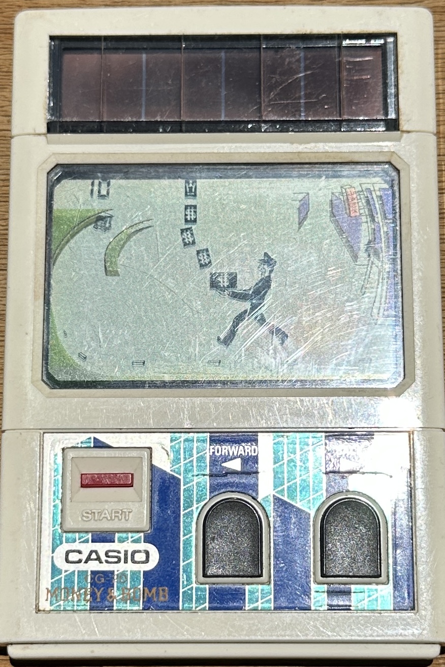 Casio Money & Bomb CG-20 Handheld Game 1982